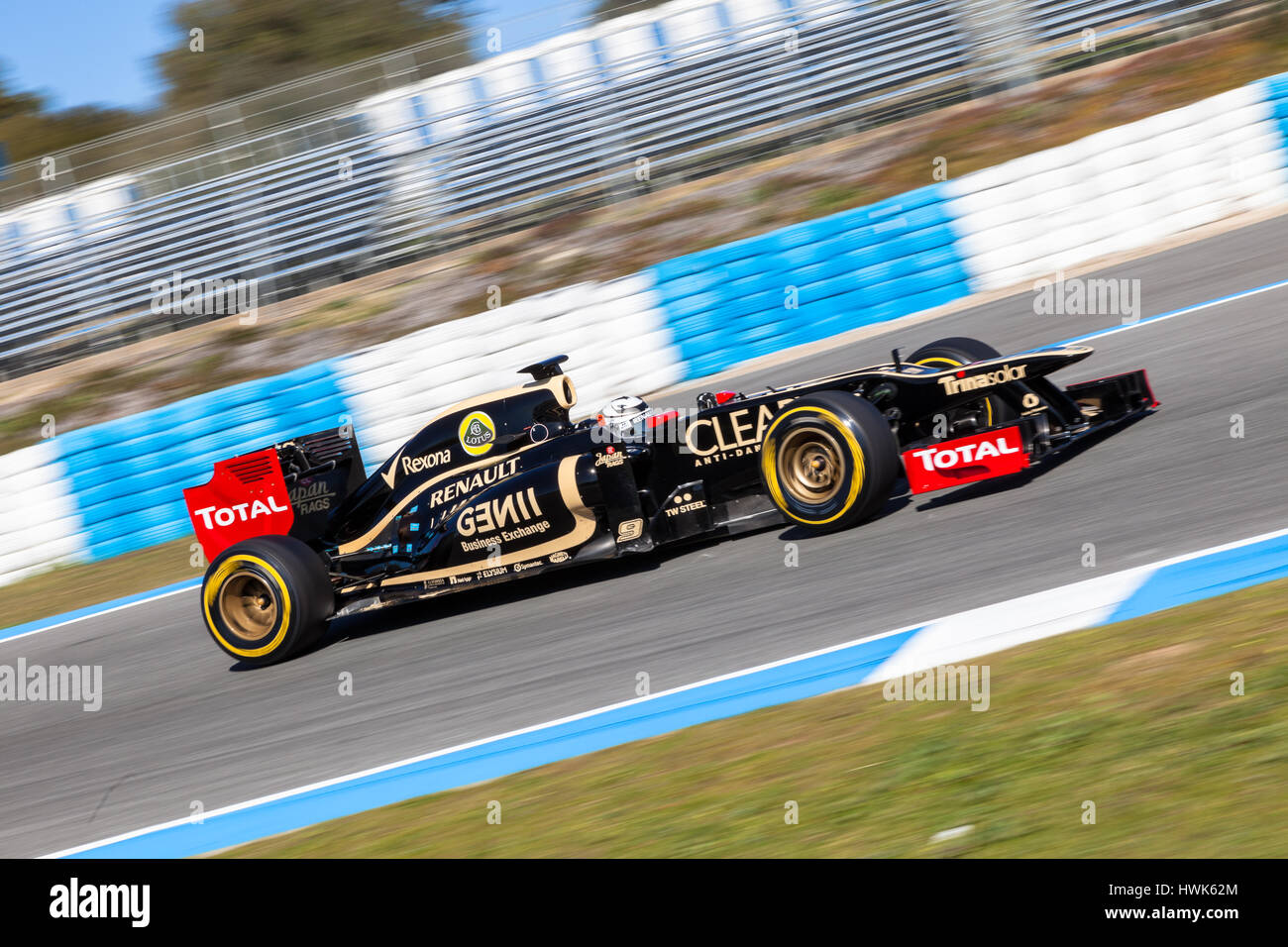 Kimi raikkonen lotus renault f1 hi-res stock photography and images - Alamy