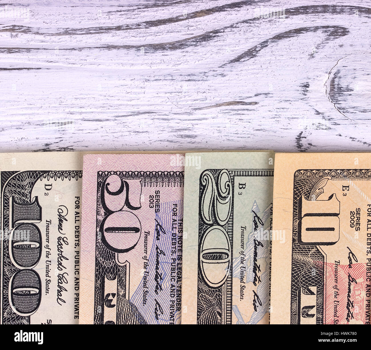 Weathered dollar bill hi-res stock photography and images - Alamy