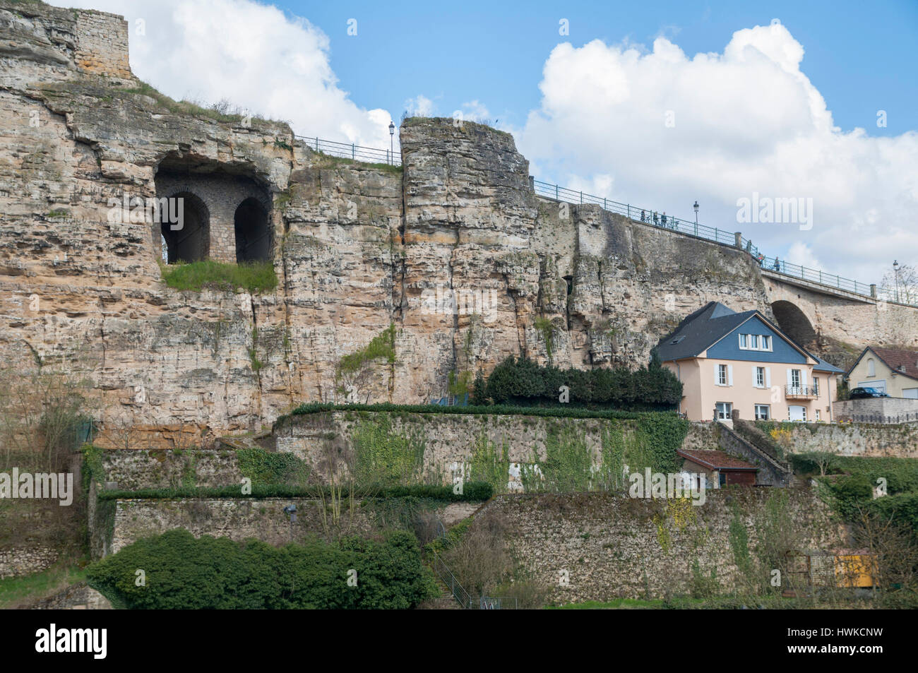 old-town, Luxembourg City, Luxembourg, the Grand Duchy of Luxembourg ...