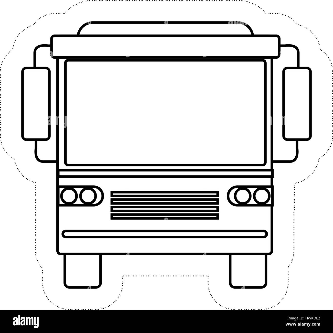 Bus modern side Black and White Stock Photos & Images - Alamy