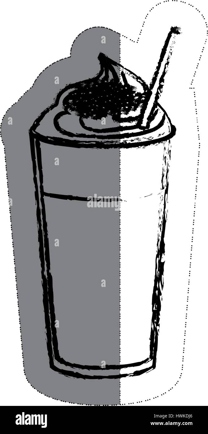 coffee drink icon over white background. vector illustration Stock ...