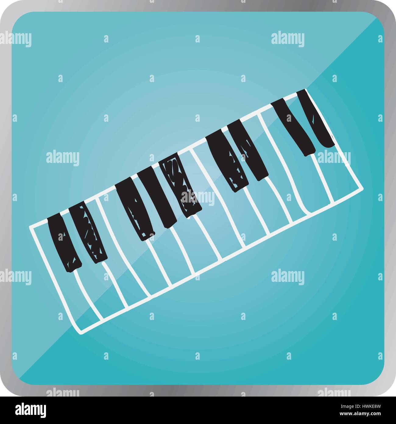 symbol piano instrument icon Stock Vector Image & Art - Alamy