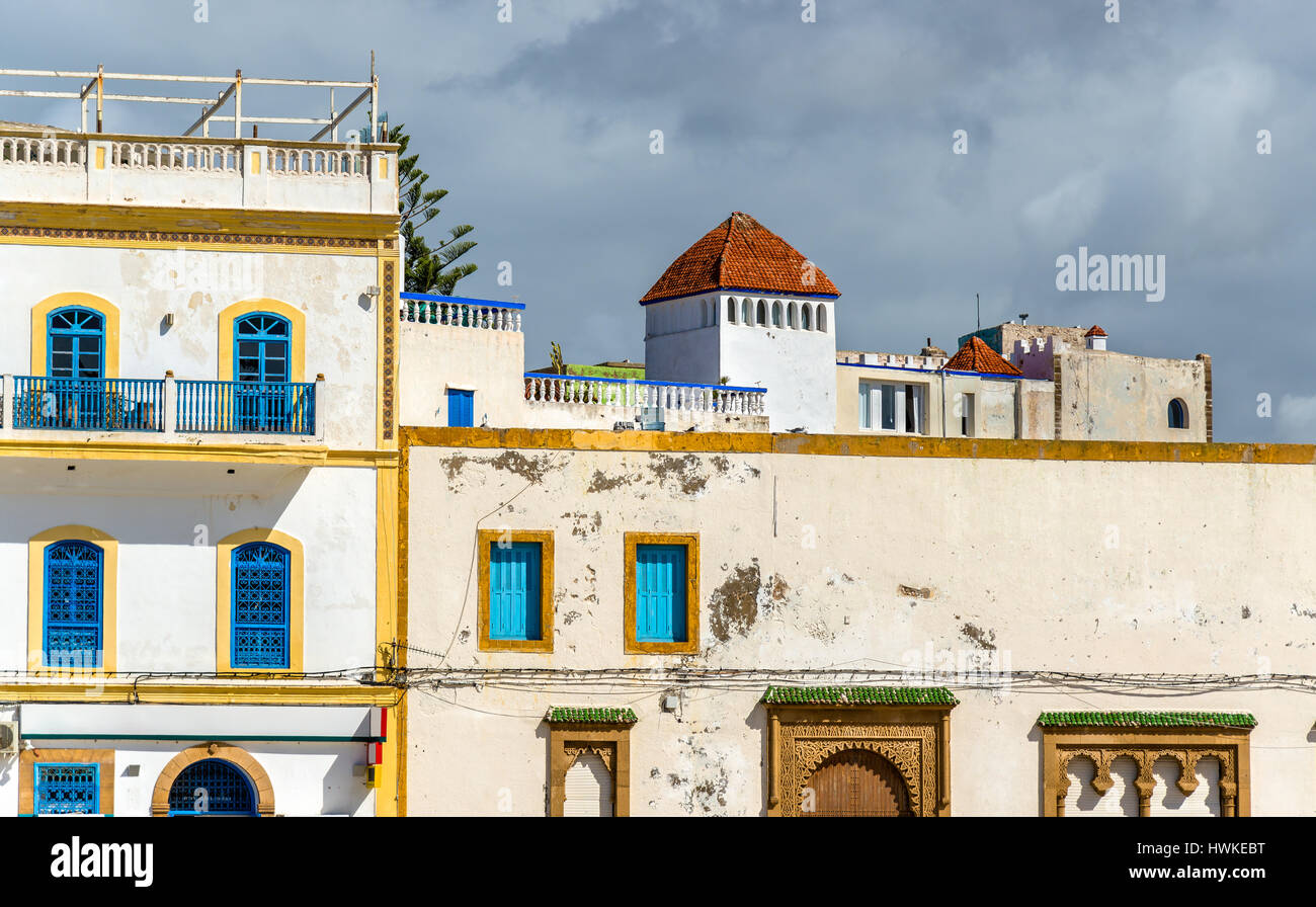 Cityscape of Essaouira, a UNESCO world heritage site in Morocco Stock ...