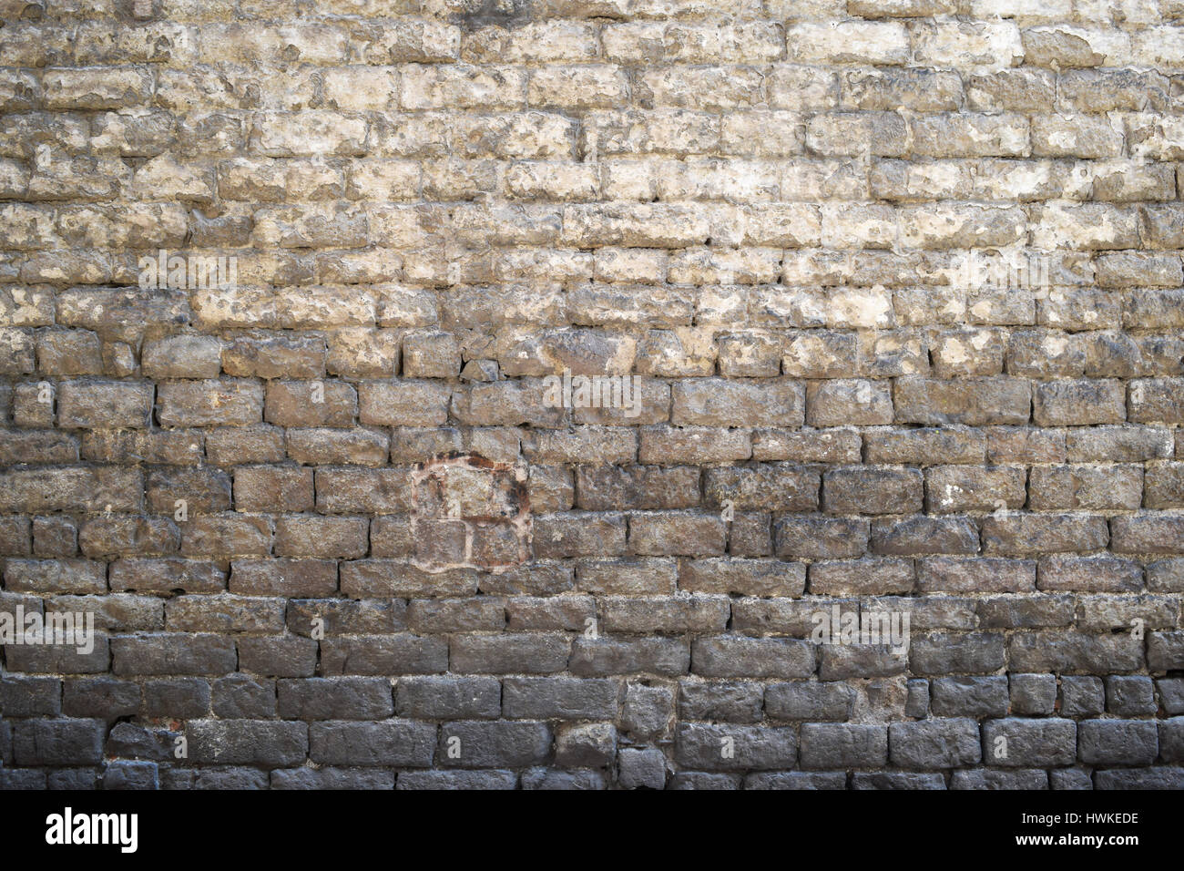 Grey old brick wall background, brick wall texture Stock Photo - Alamy