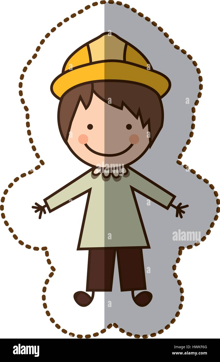Architect boy cartoon hi-res stock photography and images - Alamy