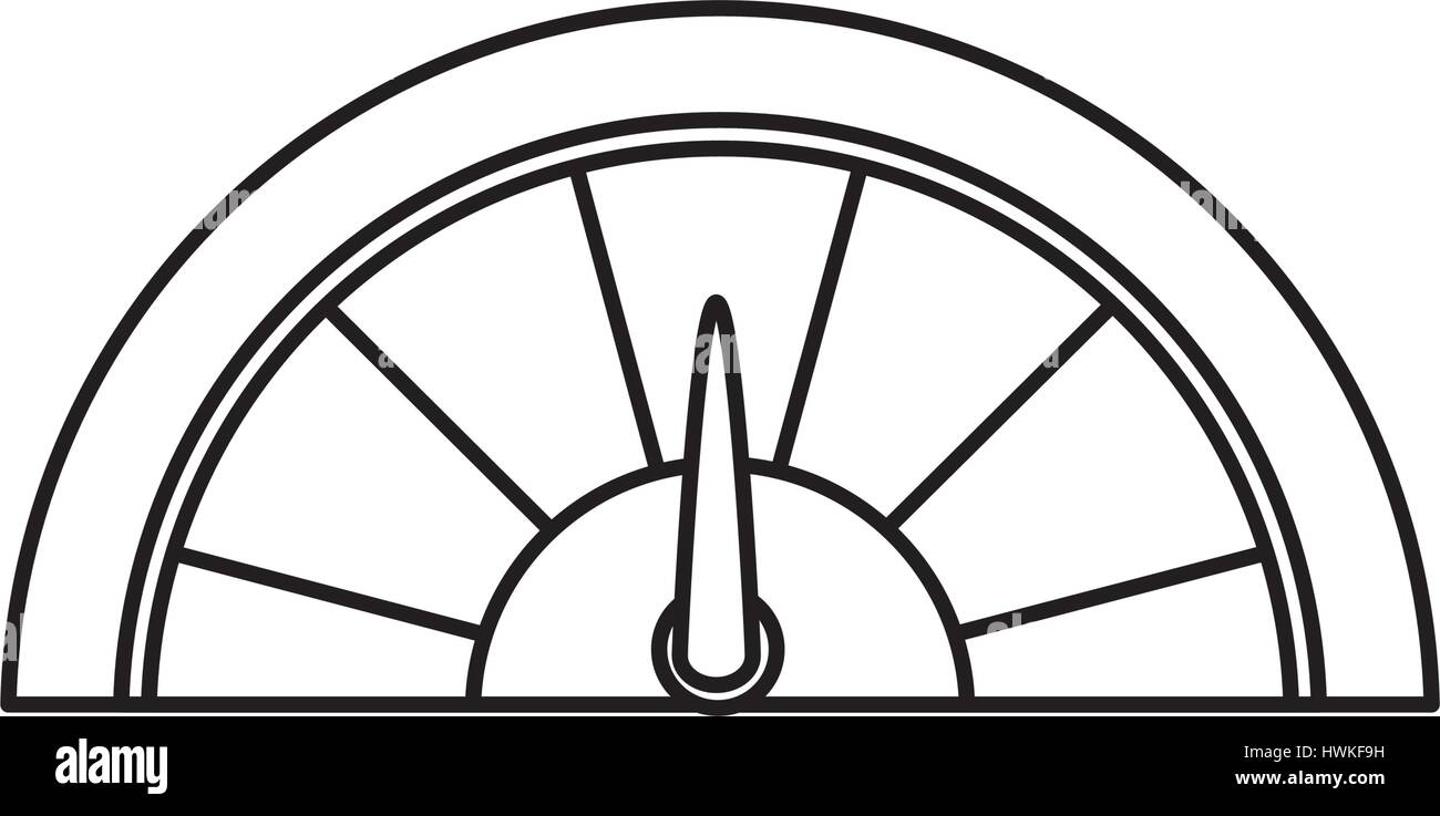 speedmeter icon over white background. vector illustration Stock Vector ...
