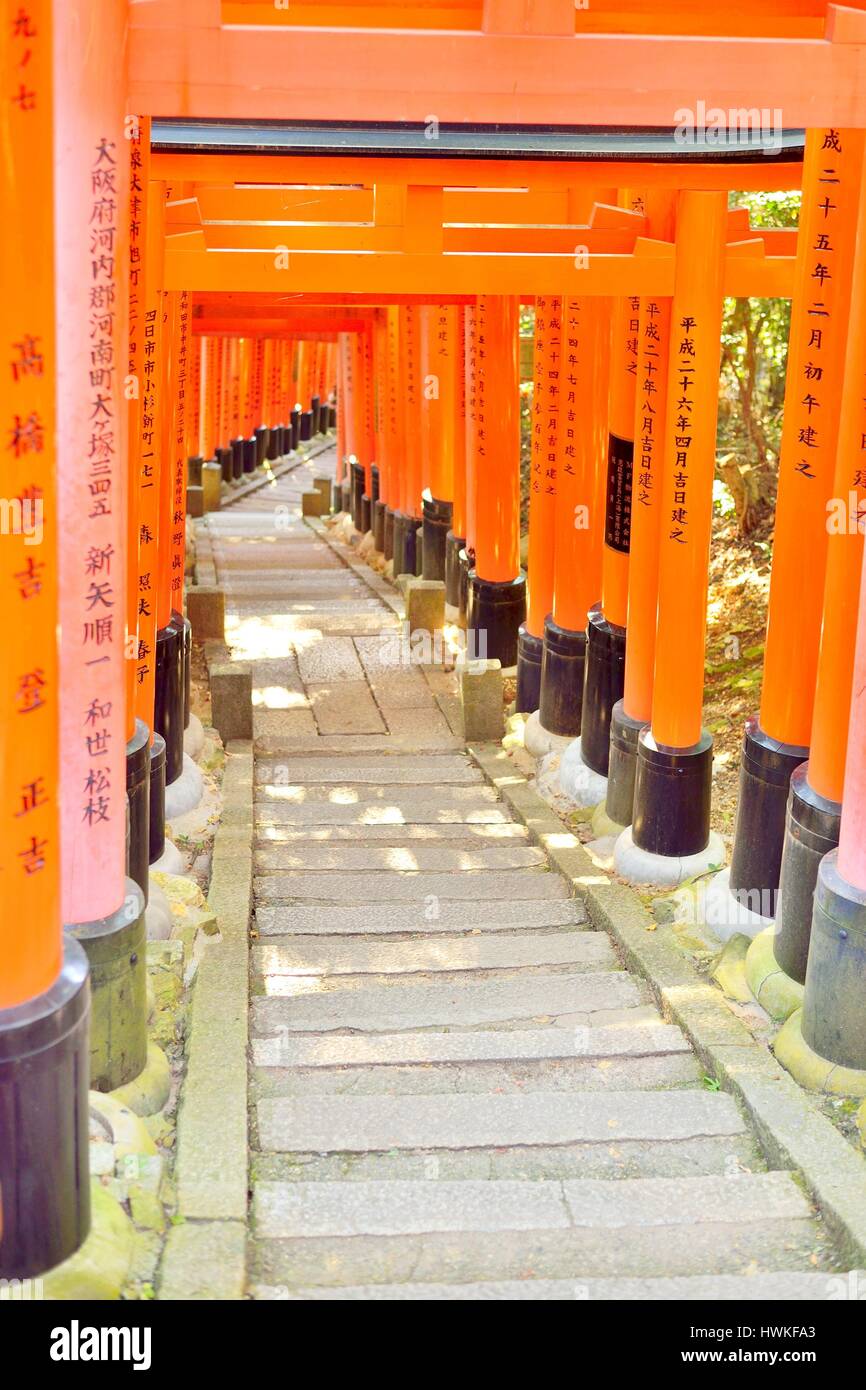 Stone torii gates hi-res stock photography and images - Alamy