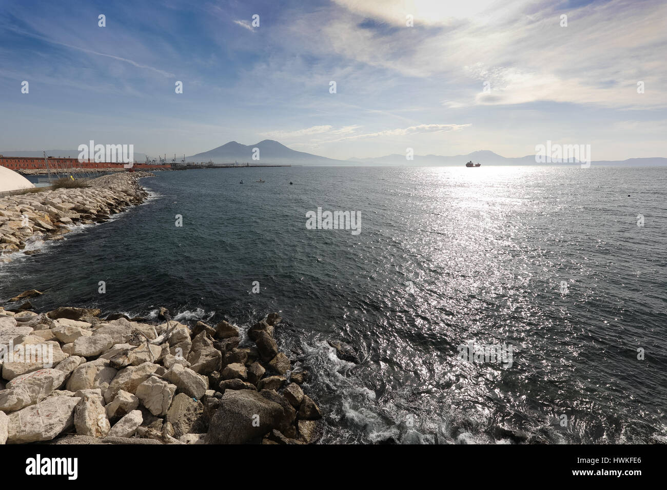 Naples via caracciolo hi-res stock photography and images - Alamy