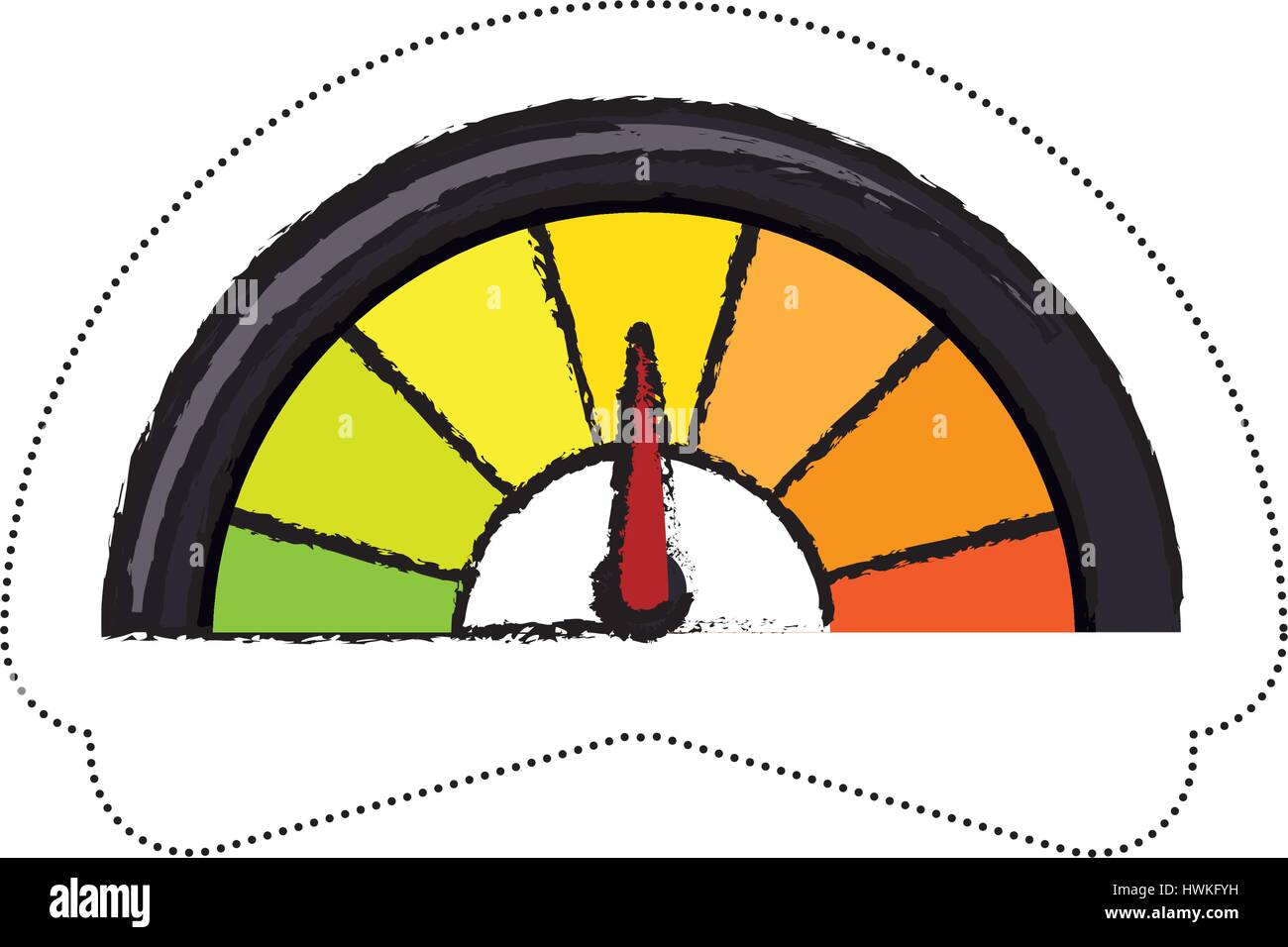 speedmeter icon over white background. vector illustration Stock Vector ...