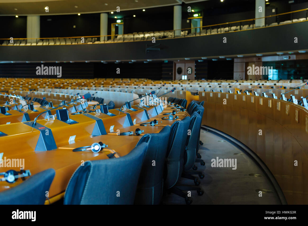 Bruxelles parliament hemicycle hi-res stock photography and images - Alamy
