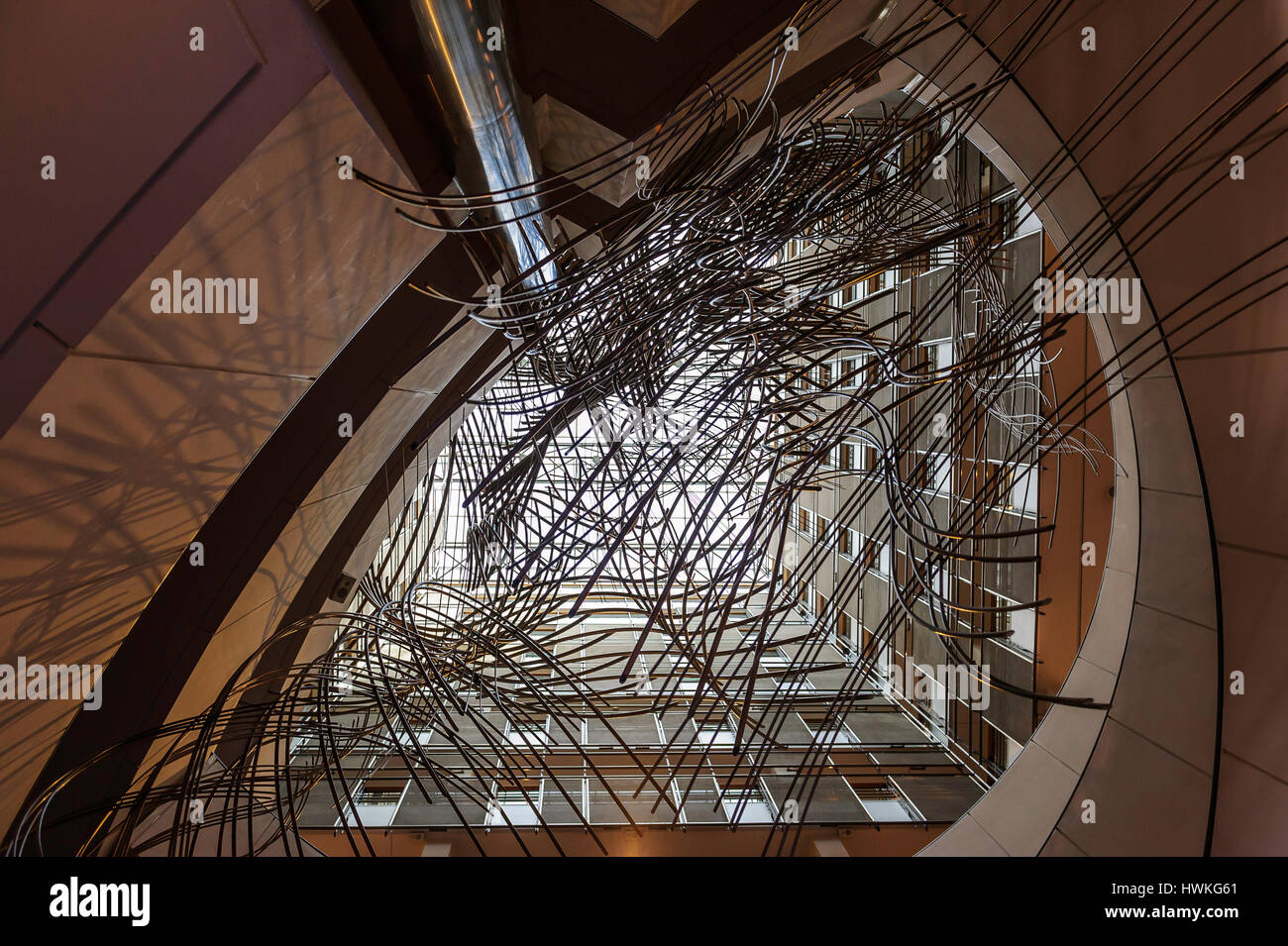 Tree of Nations at European Parliament in Brussels Stock Photo - Alamy