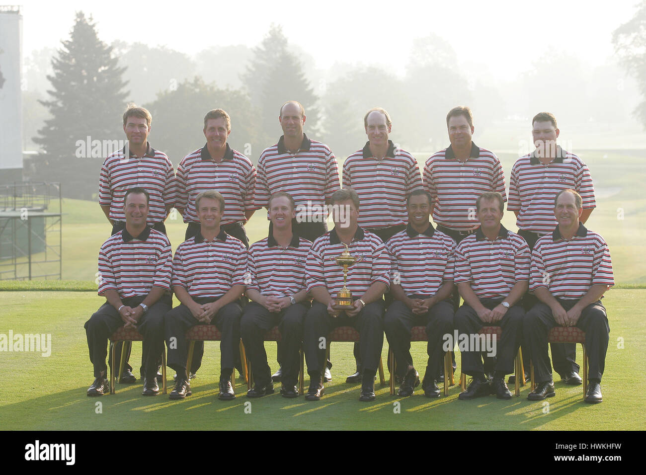 2004 ryder cup team usa hi-res stock photography and images - Alamy