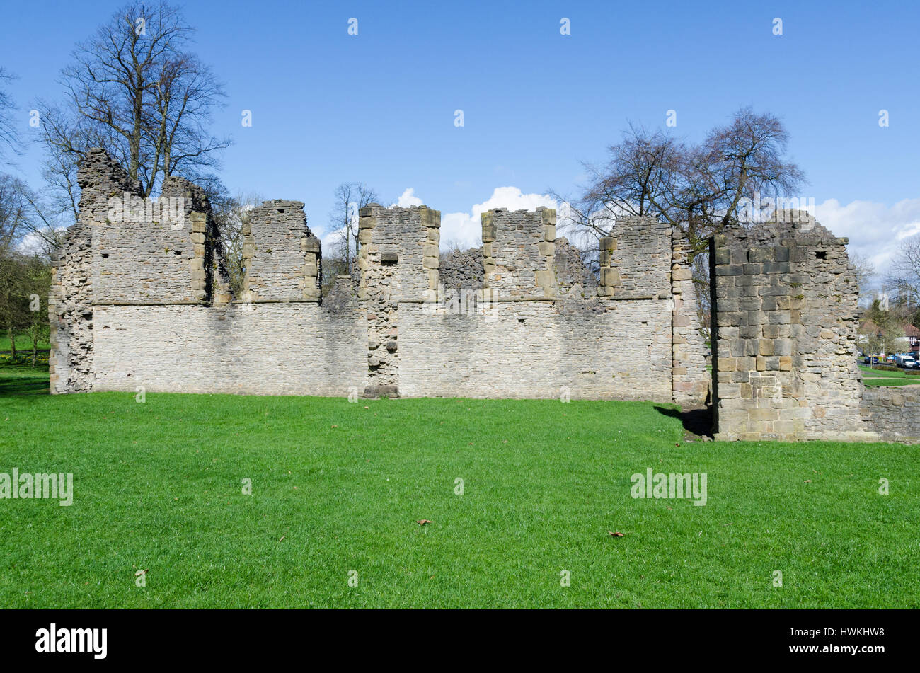 The ruins of St James's Priory in Dudley, West Midlands Stock Photo - Alamy