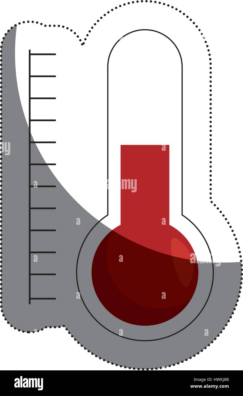 termometer temperature isolated icon vector illustration design Stock ...