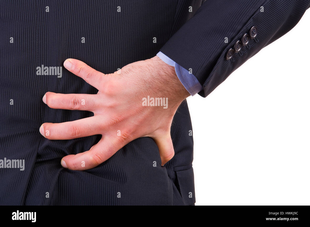 Businessman backache hi-res stock photography and images - Alamy