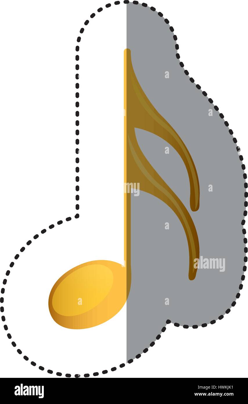 sign music note icon Stock Vector Image & Art - Alamy