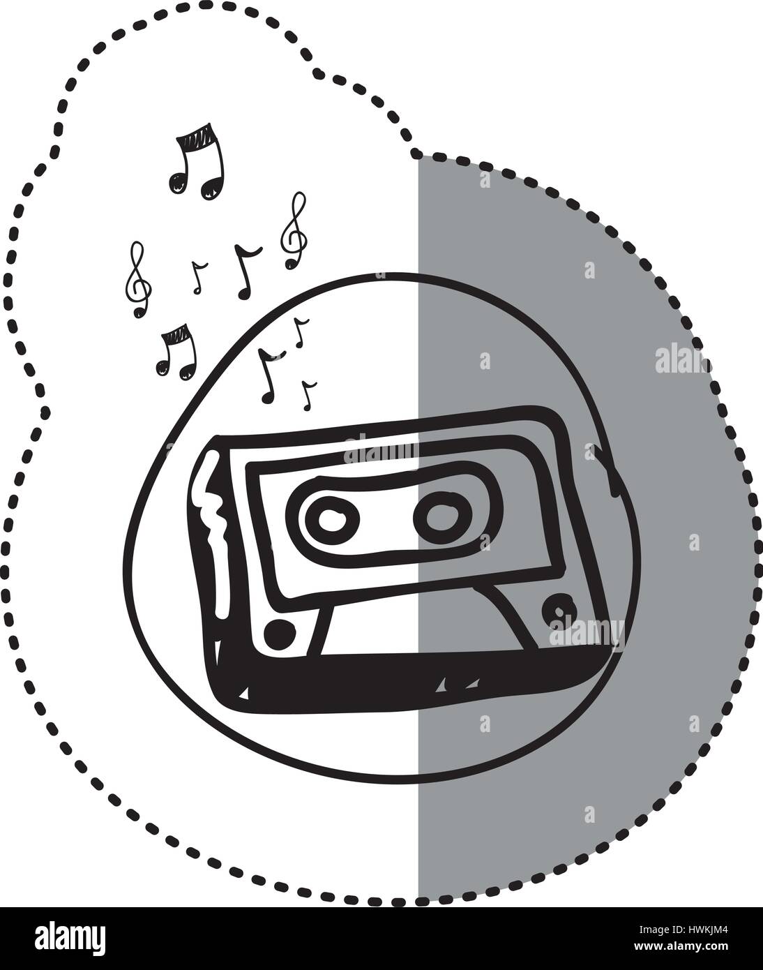 Radio Figure Stock Vector Images - Alamy