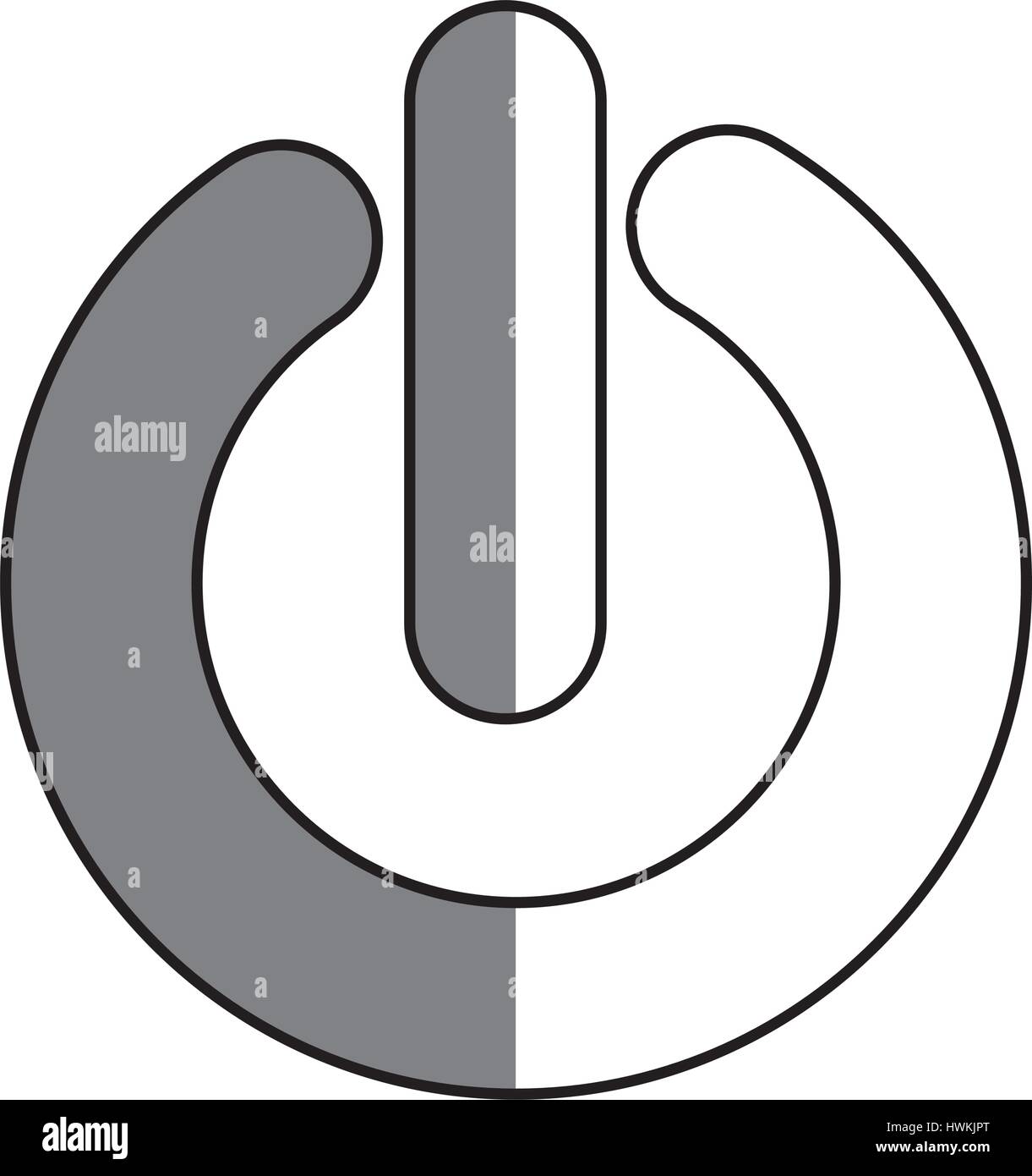 Off power button clipart Stock Vector Images - Alamy