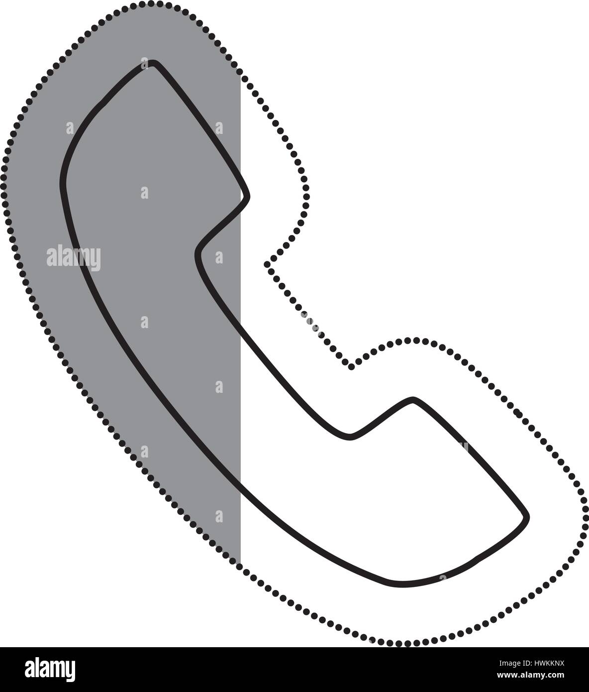 telephone service isolated icon vector illustration design Stock Vector ...