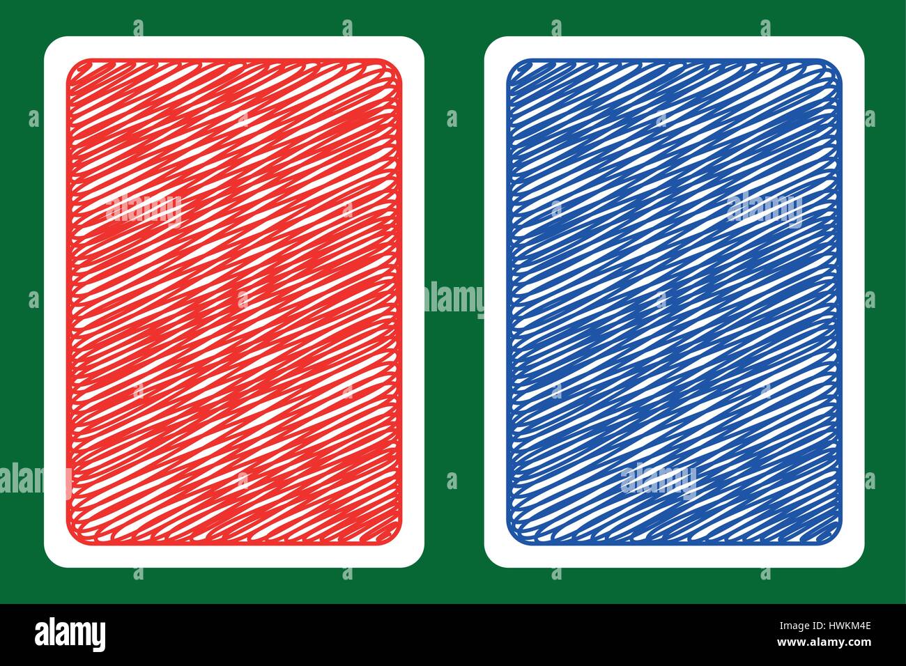 Playing card back designs Stock Vector Images - Alamy