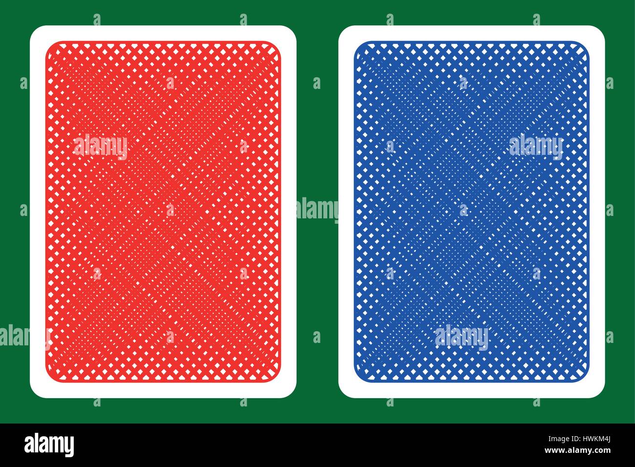 Playing card back designs Stock Vector Images - Alamy