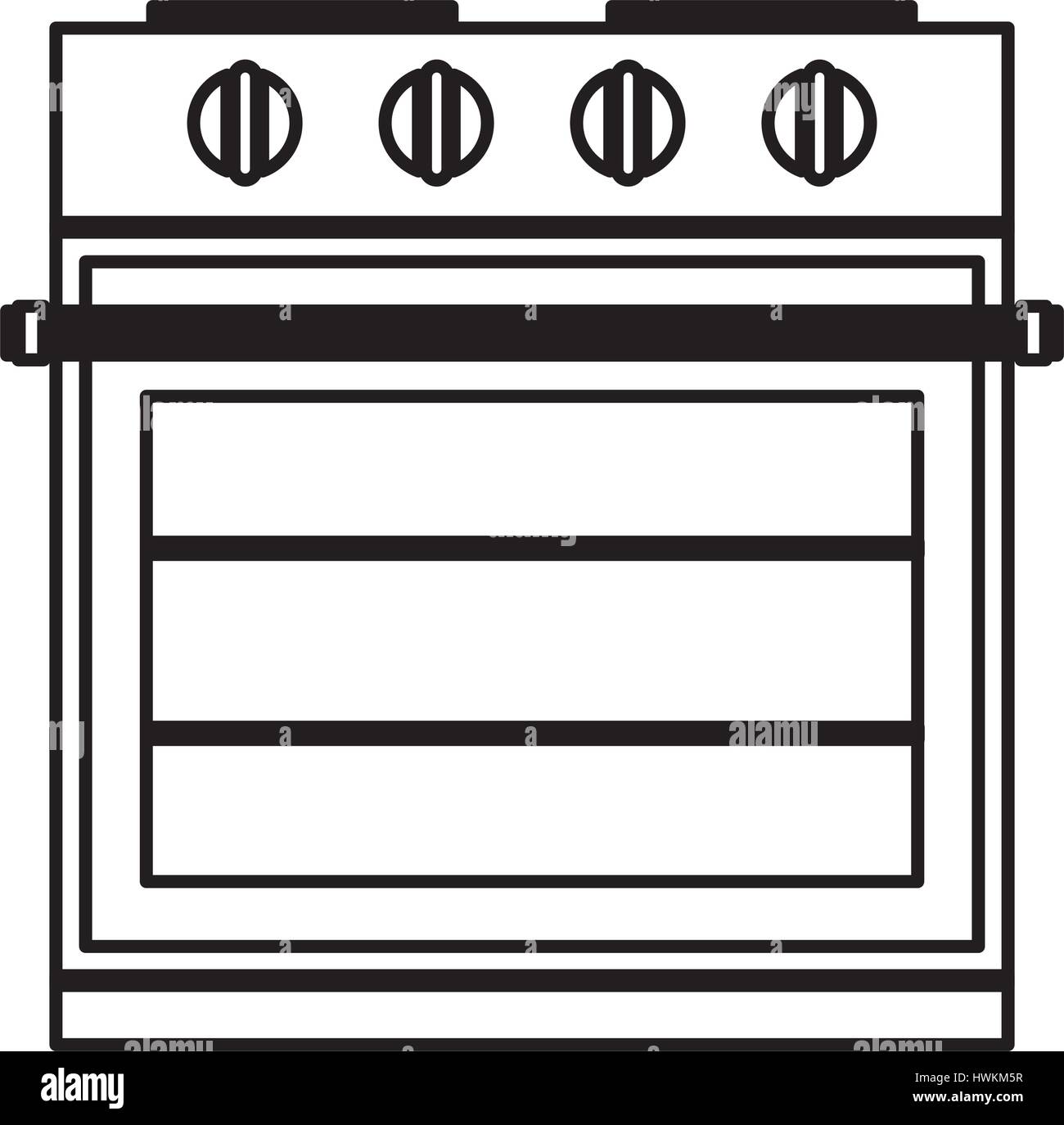 kitchen oven appliance icon Stock Vector Image & Art - Alamy
