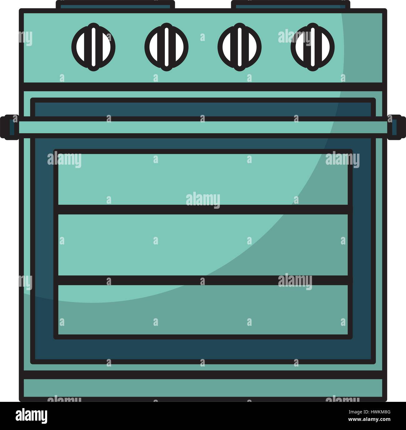 kitchen oven appliance icon Stock Vector Image & Art - Alamy