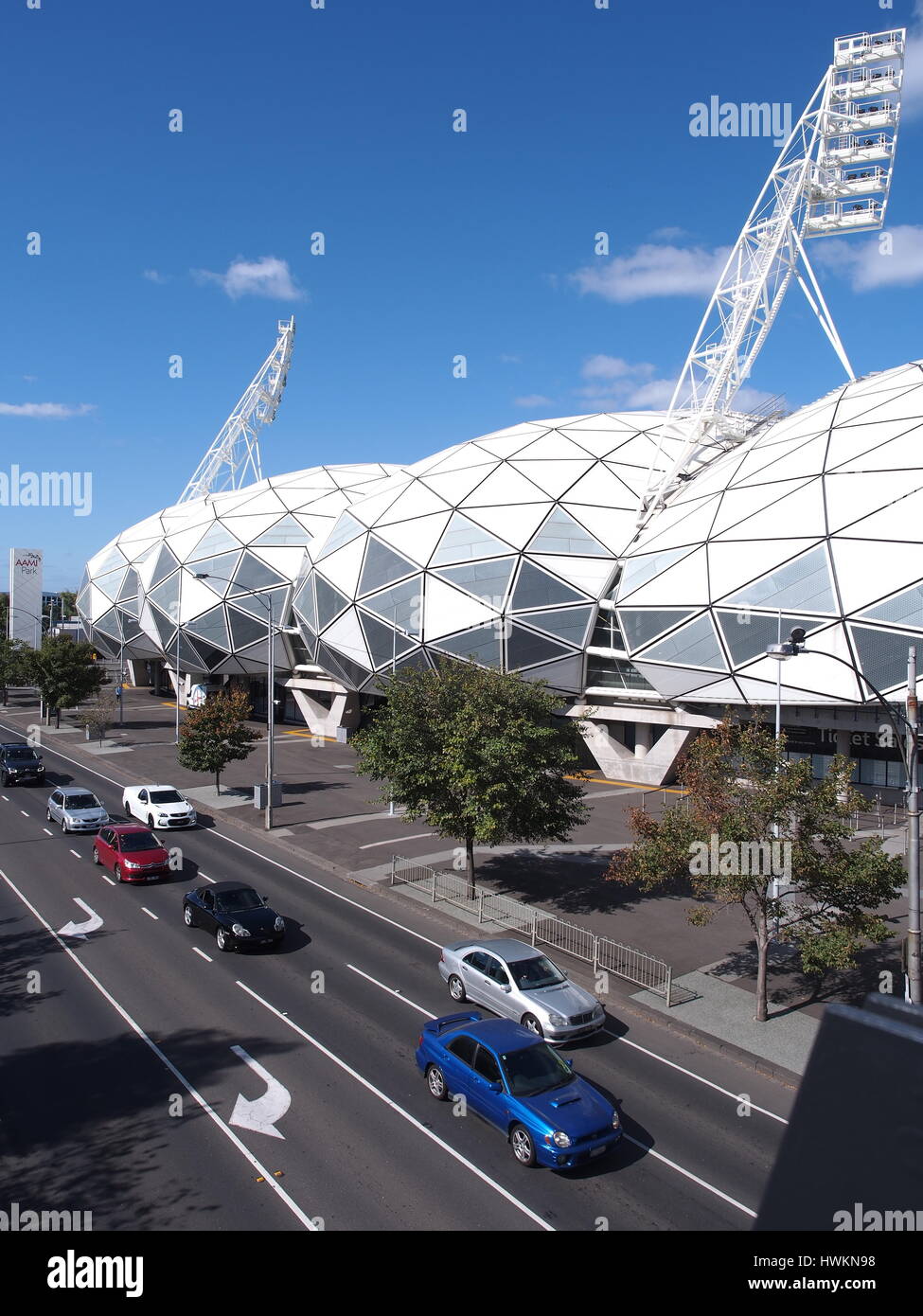 Melbourne, Australia -April 17, 2016: AAMI Park Soccer and Rugby ...
