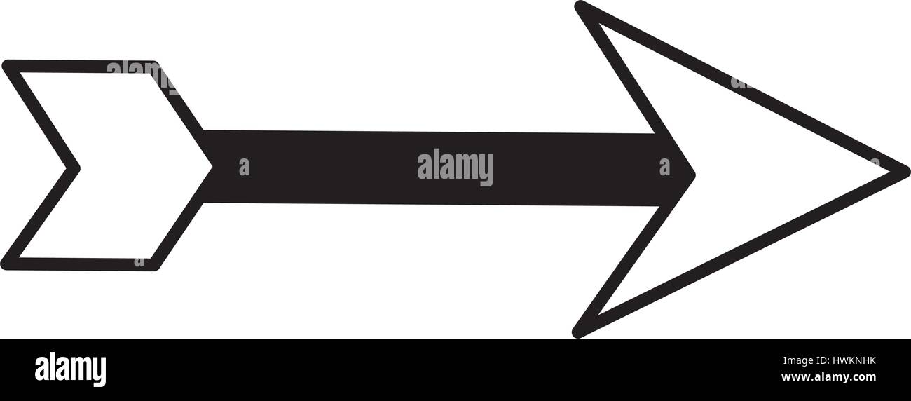 arrow symbol isolated icon Stock Vector Image & Art - Alamy