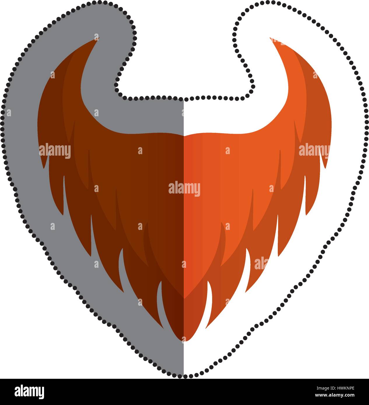 Irish beard elf icon vector illustration design Stock Vector Image ...