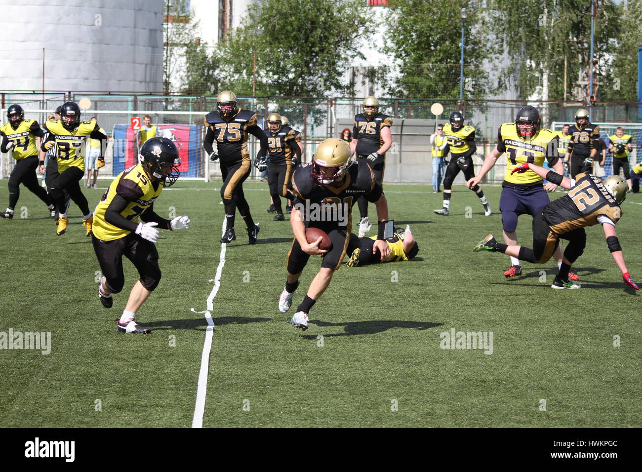The game of rugby. Training matches in rugby Stock Photo - Alamy