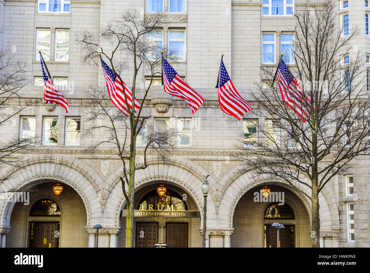 Trump International Hotel in Washington, DC, is an impressive old post ...