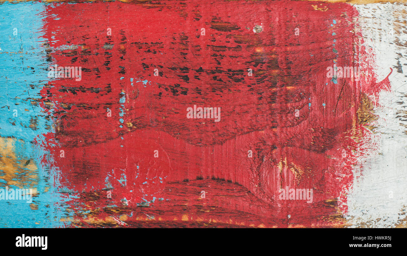 Colorful painted old rustic shabby wood texture and background Stock ...