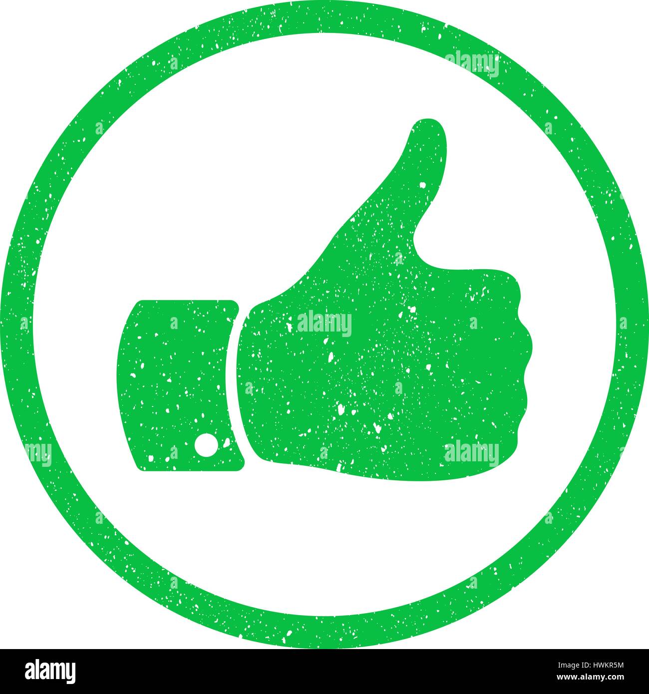 Grunge thumb up symbol. Distressed Human hand icon. Sign of Like, good ...