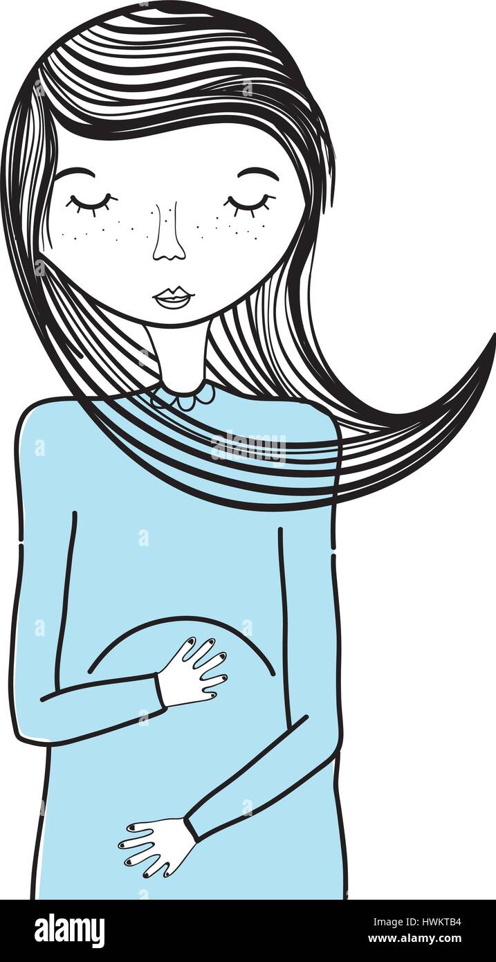 Pretty beauty closed eyes Stock Vector Images - Alamy