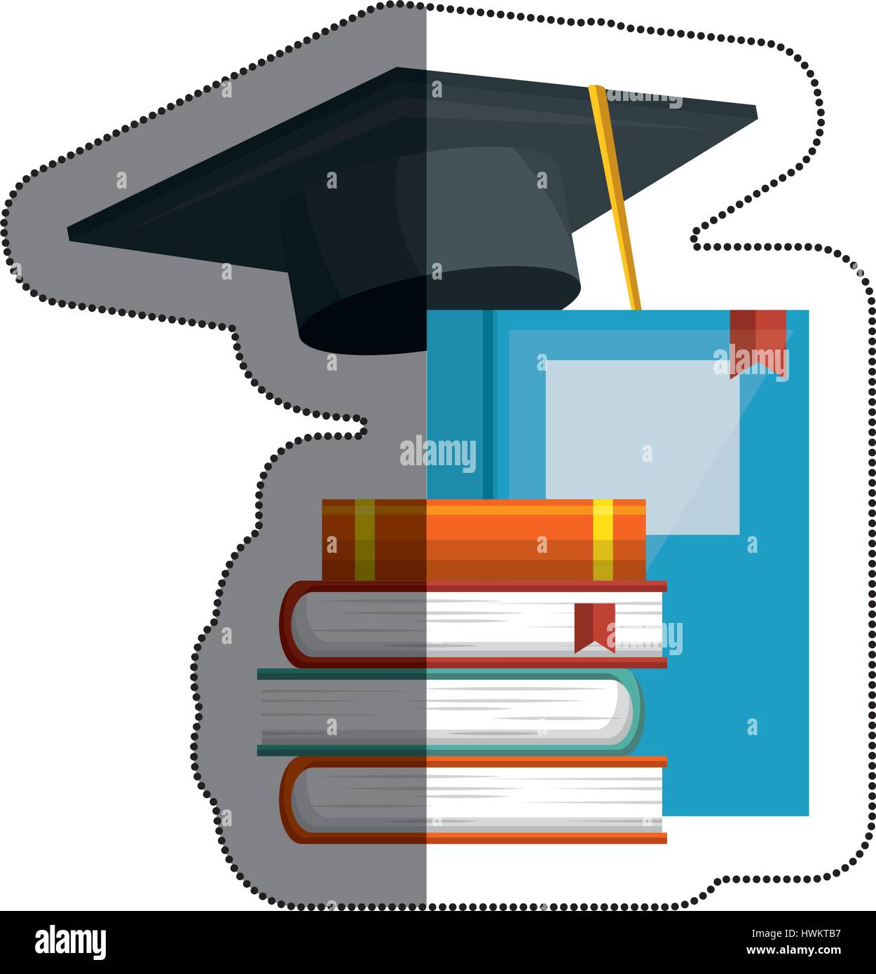 text book library isolated icon vector illustration design Stock Vector ...