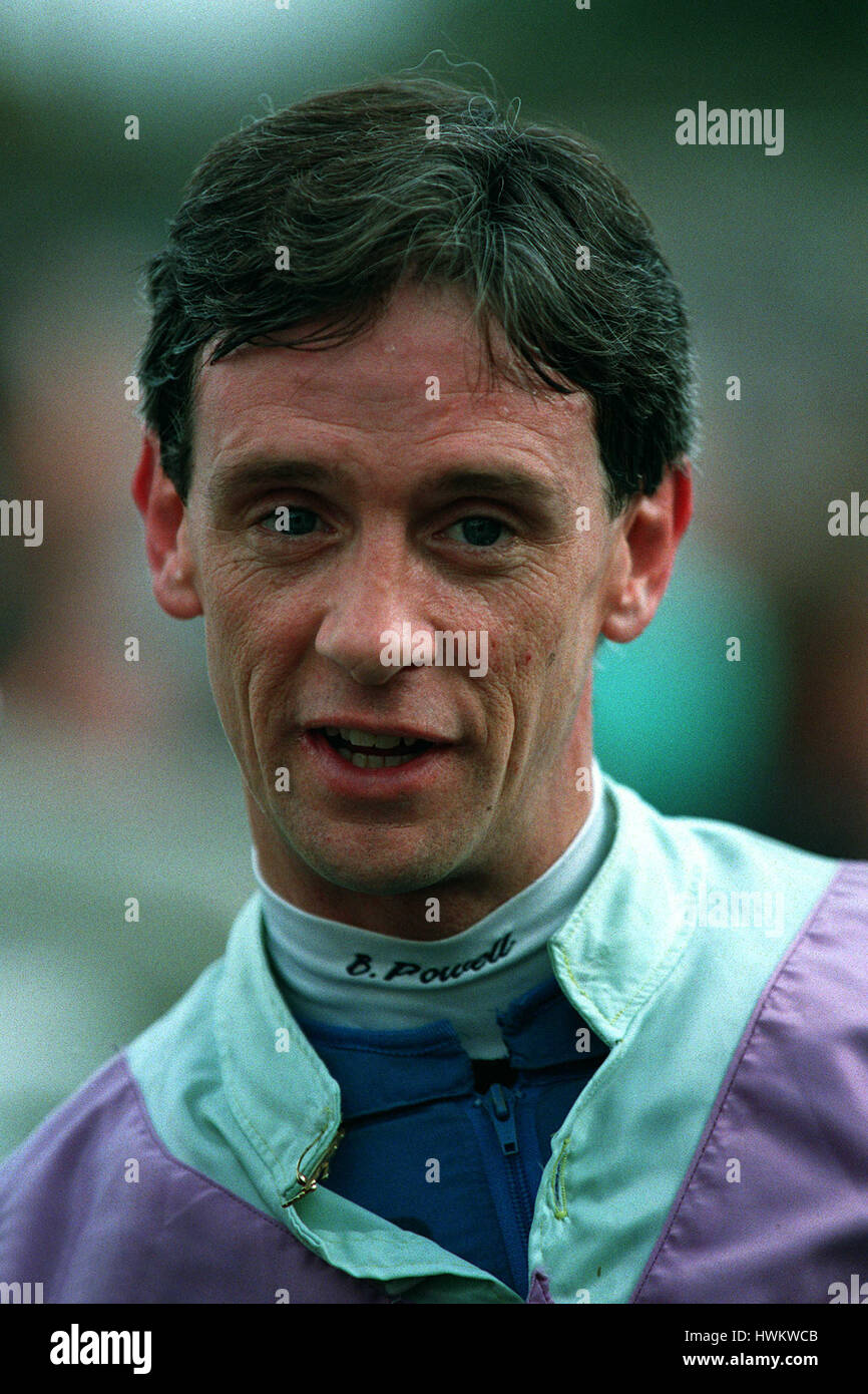 BRENDAN POWELL JOCKEY 26 October 1993 Stock Photo - Alamy