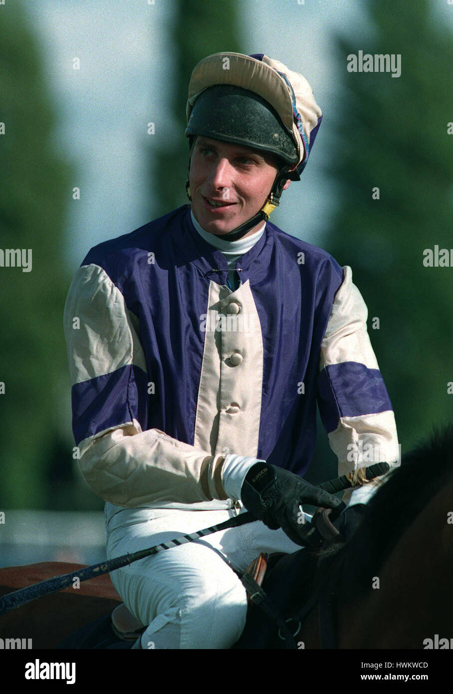 NIGEL HAWKE JOCKEY 26 October 1993 Stock Photo - Alamy
