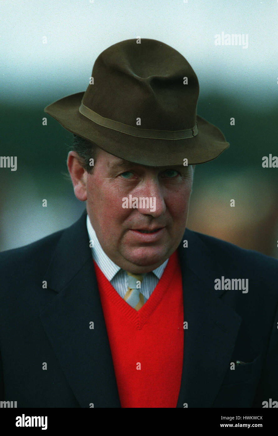 DAVID NICHOLSON RACE HORSE TRAINER 04 November 1993 Stock Photo - Alamy