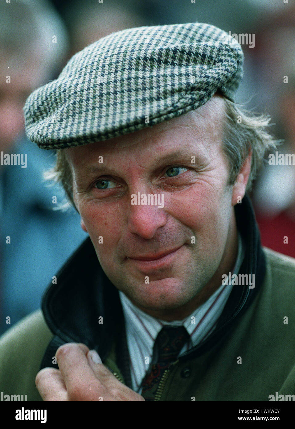CHRIS POPHAM RACE HORSE TRAINER 04 November 1993 Stock Photo - Alamy