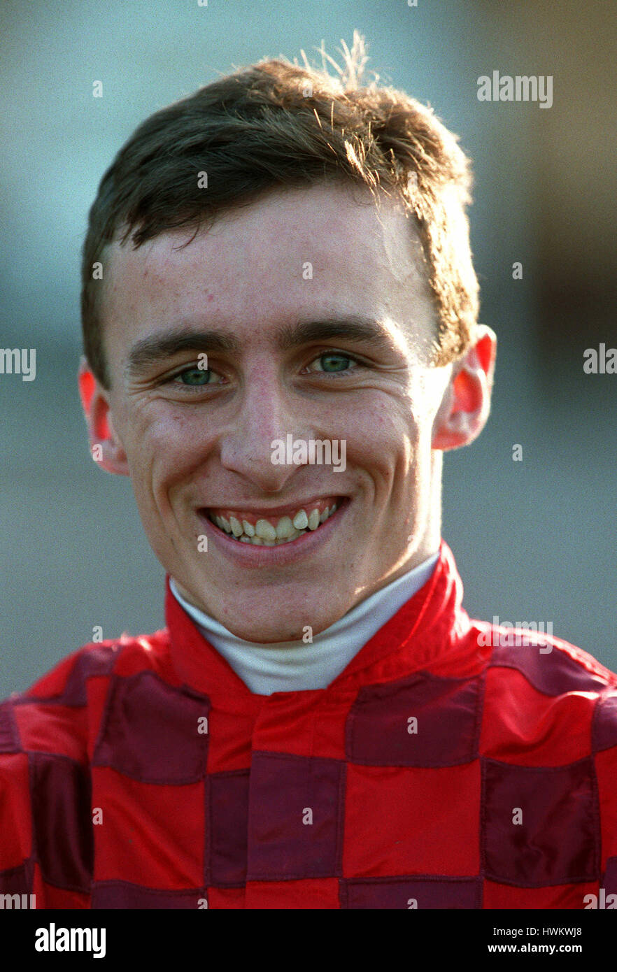 DANIEL FORTT JOCKEY 02 December 1993 Stock Photo - Alamy