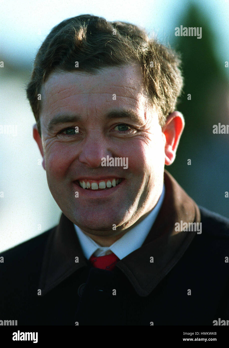 COLIN TINKLER JNR RACE HORSE TRAINER 05 December 1993 Stock Photo - Alamy