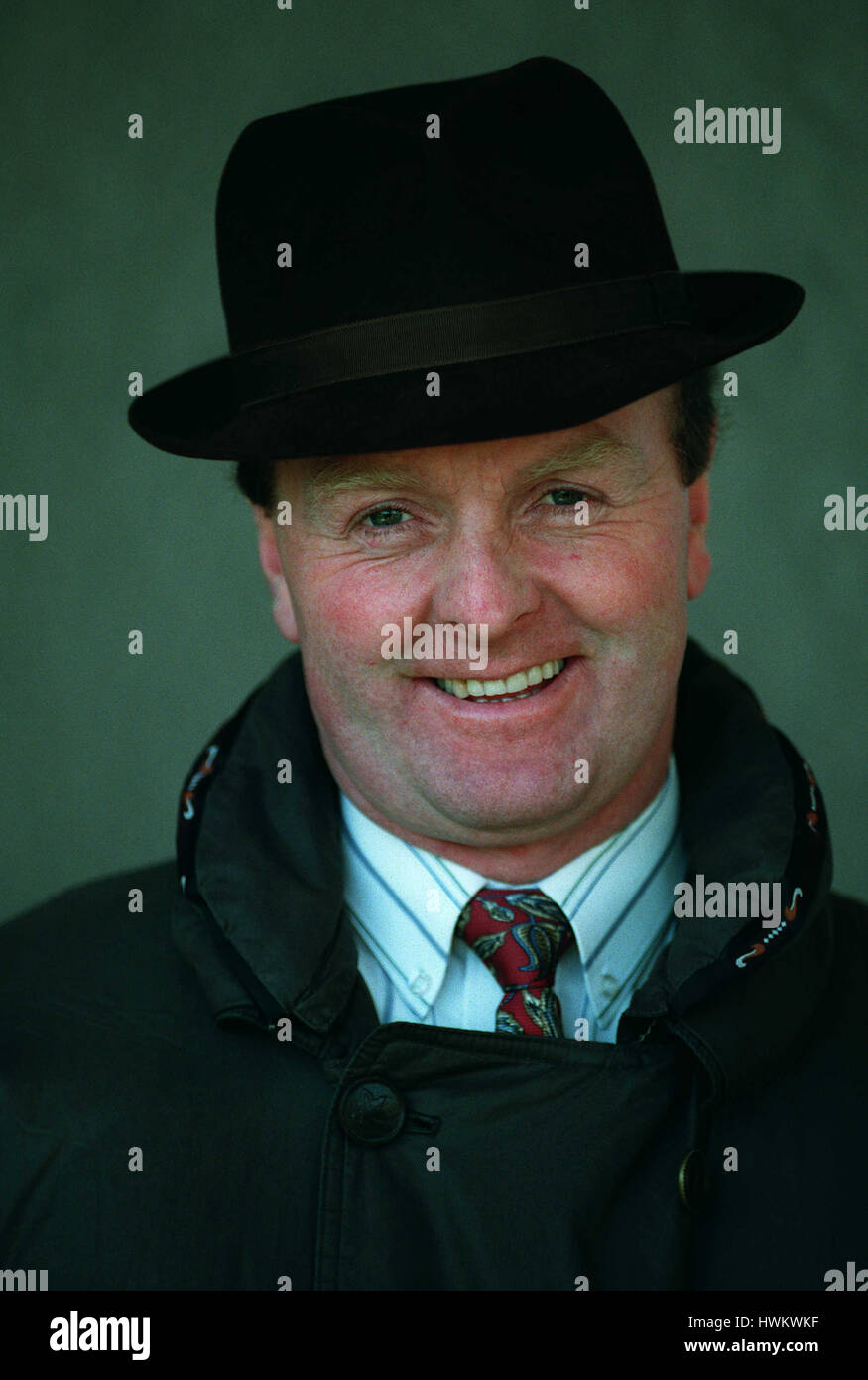 JONJO O'NEILL RACE HORSE TRAINER 10 December 1993 Stock Photo - Alamy