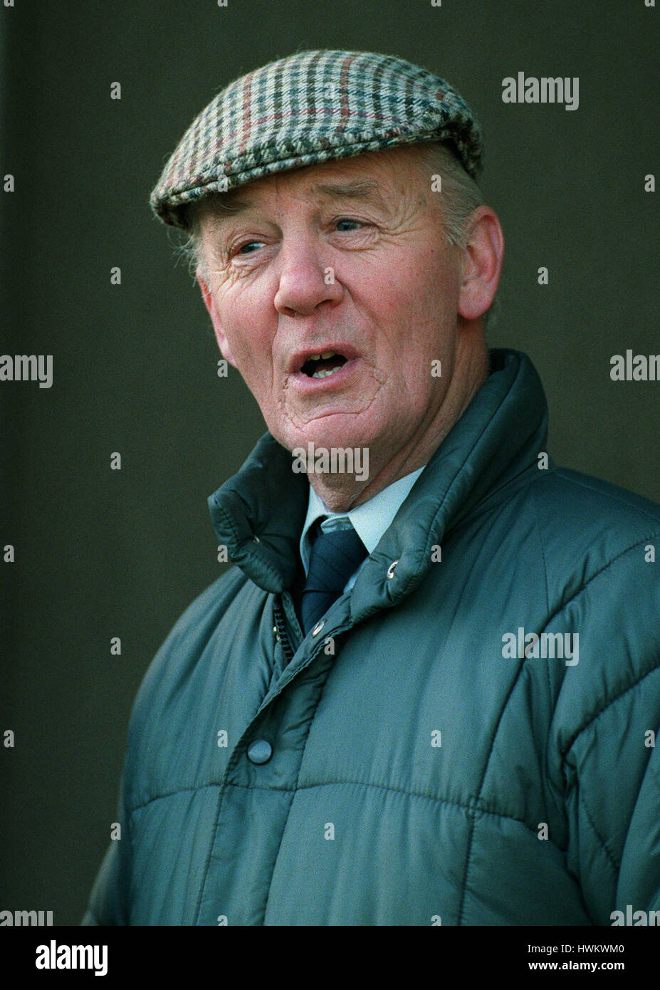 DAVID CHAPMAN RACE HORSE TRAINER 10 December 1993 Stock Photo - Alamy