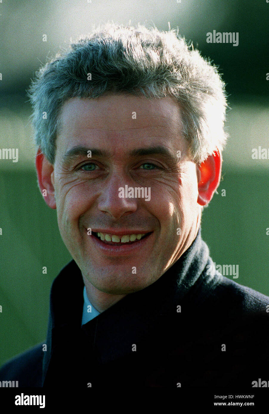 JOHN MACKIE RACE HORSE TRAINER 16 December 1993 Stock Photo - Alamy
