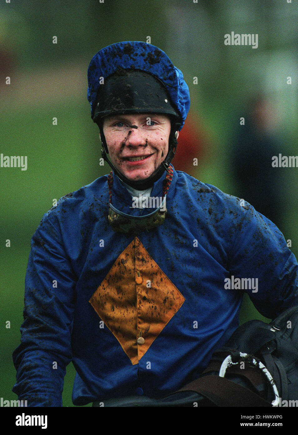 MICK FITZGERALD JOCKEY 23 December 1993 Stock Photo - Alamy