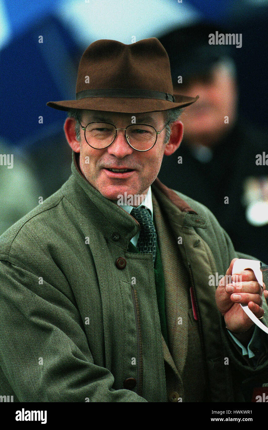G MACECHERN RACE HORSE OWNER 23 December 1993 Stock Photo - Alamy