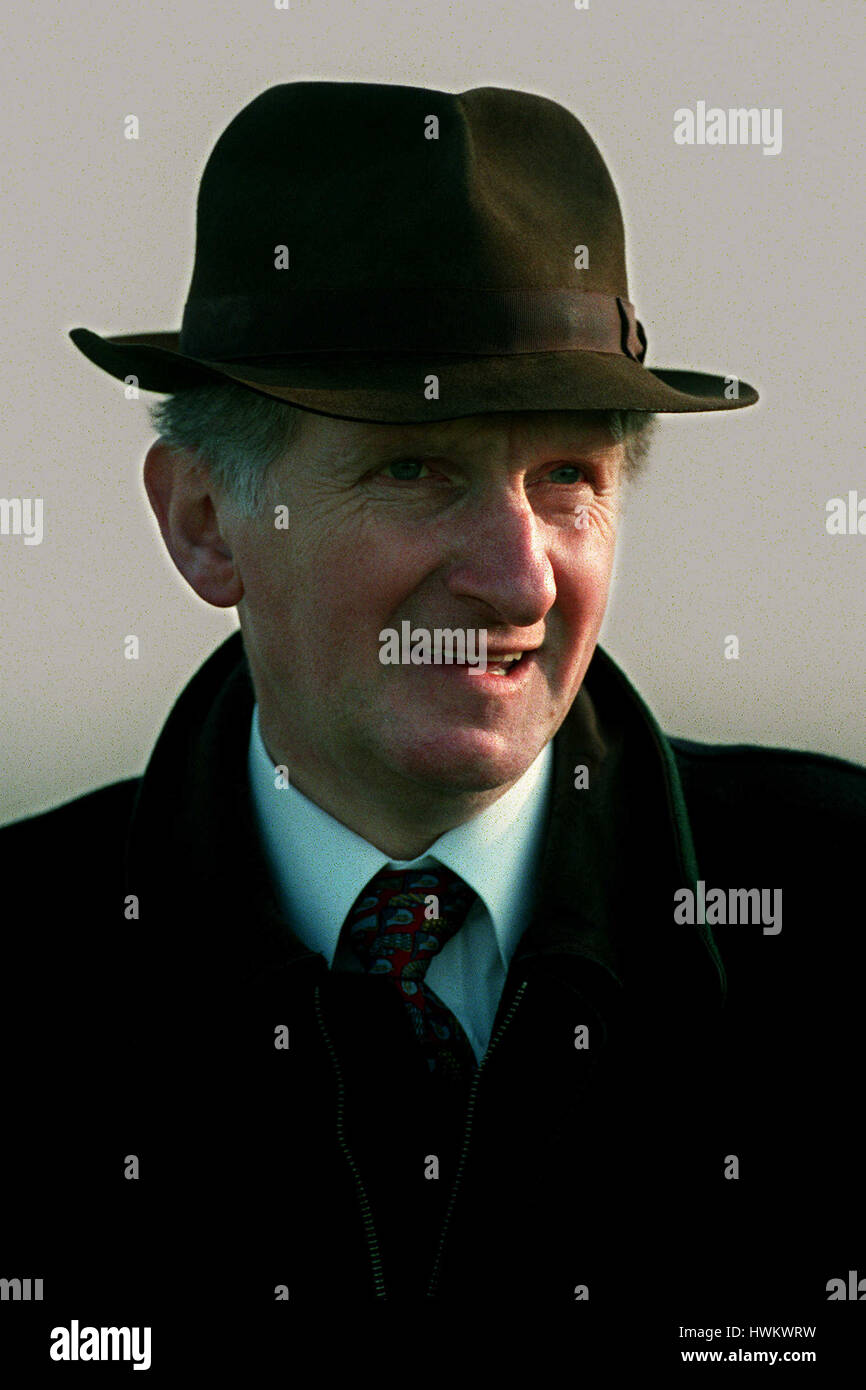 MARTIN PIPE RACE HORSE TRAINER 30 December 1993 Stock Photo - Alamy
