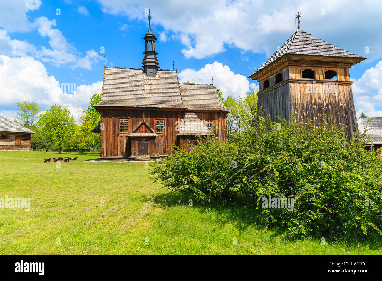 Traditional wooden church hi-res stock photography and images - Alamy