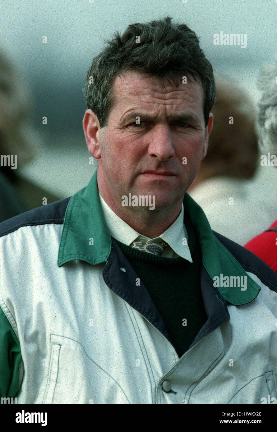 BILL PREECE RACE HORSE TRAINER 15 February 1994 Stock Photo - Alamy